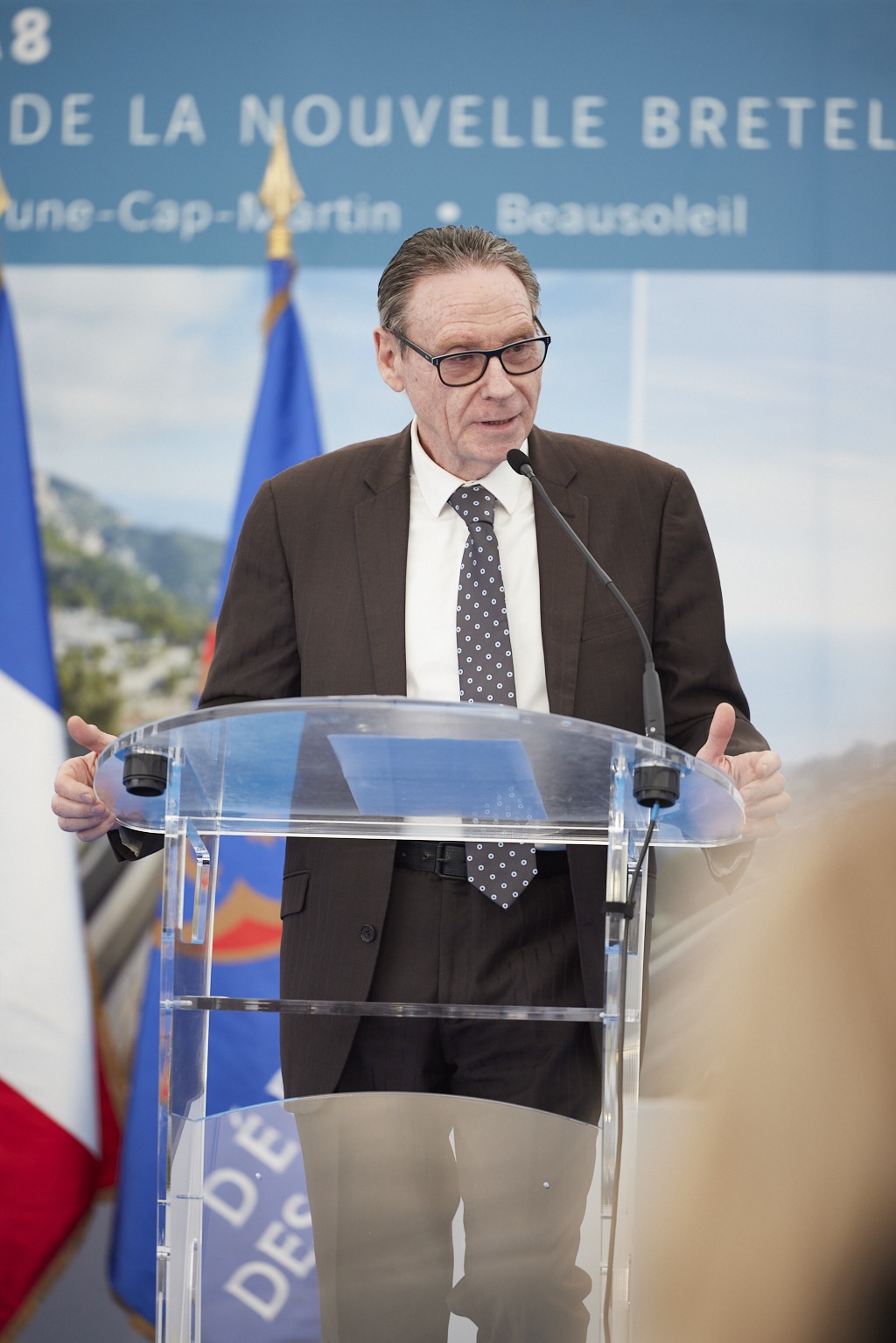 Inauguration de la bretelle d'autoroute "Monaco Est, Roquebrune-Cap ...