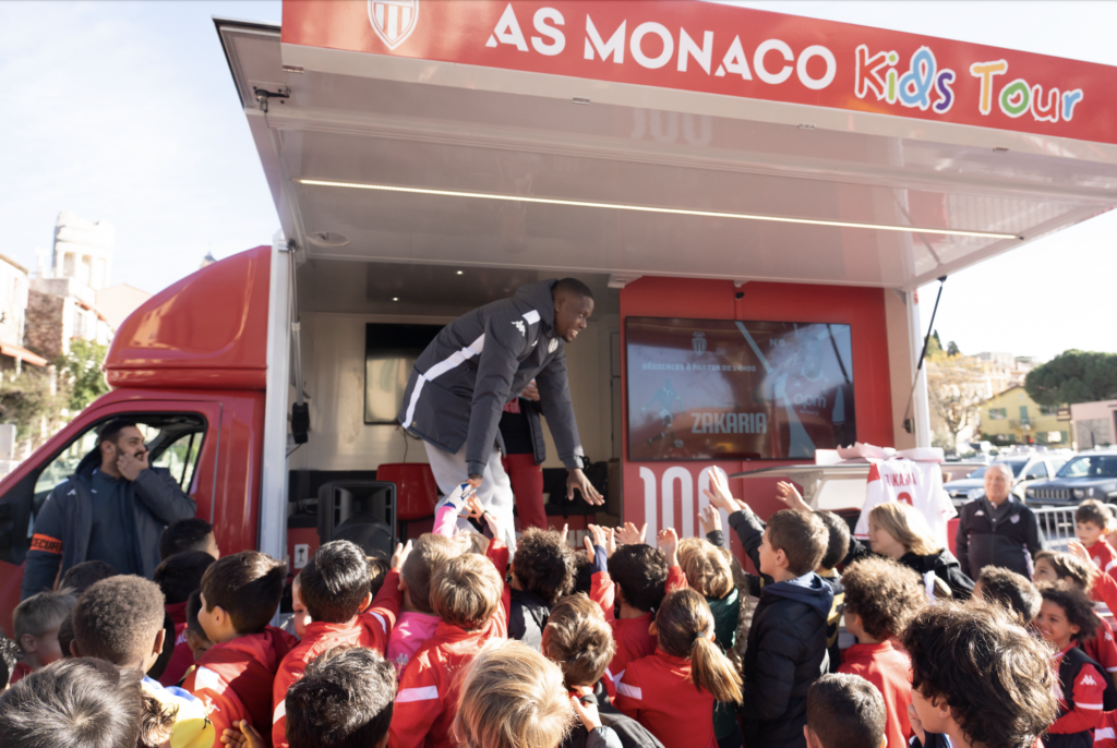 L'AS Monaco Kids Tour fait vibrer La Turbie avec Denis Zakaria ! - La ...